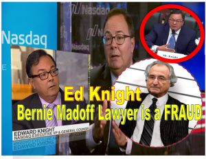 EDWARD KNIGHT, Nasdaq General Counsel FRAUD, Scandal