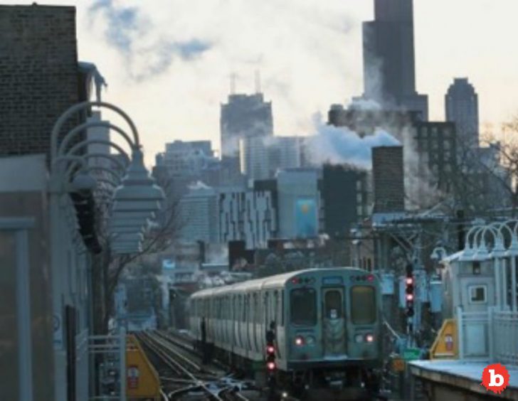 Extreme Life Expectancy Range on Chicago Rail Line by Zip Code