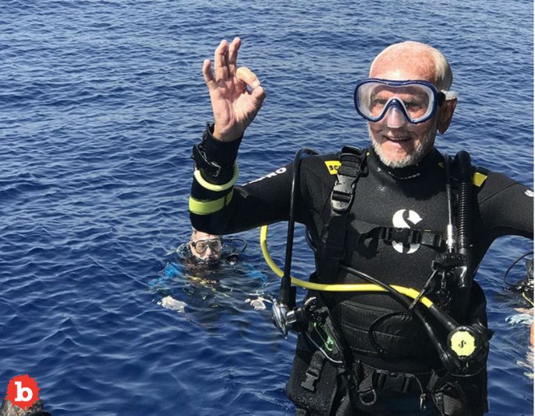 Oldest Man to Ever Scuba Dive Sets Record at Age 96 - TheBlot Magazine