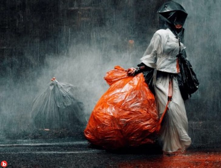 Balenciaga Trolls the Rich, $1,800 Sack Modeled After Garbage Bag